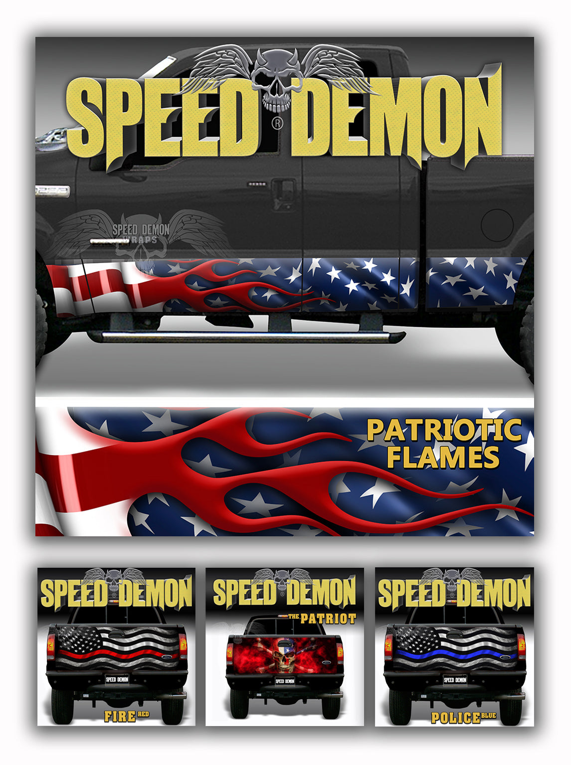 American Flag Rocker Wraps – tagged "Jeep Cherokee" – Speed Demon Wraps