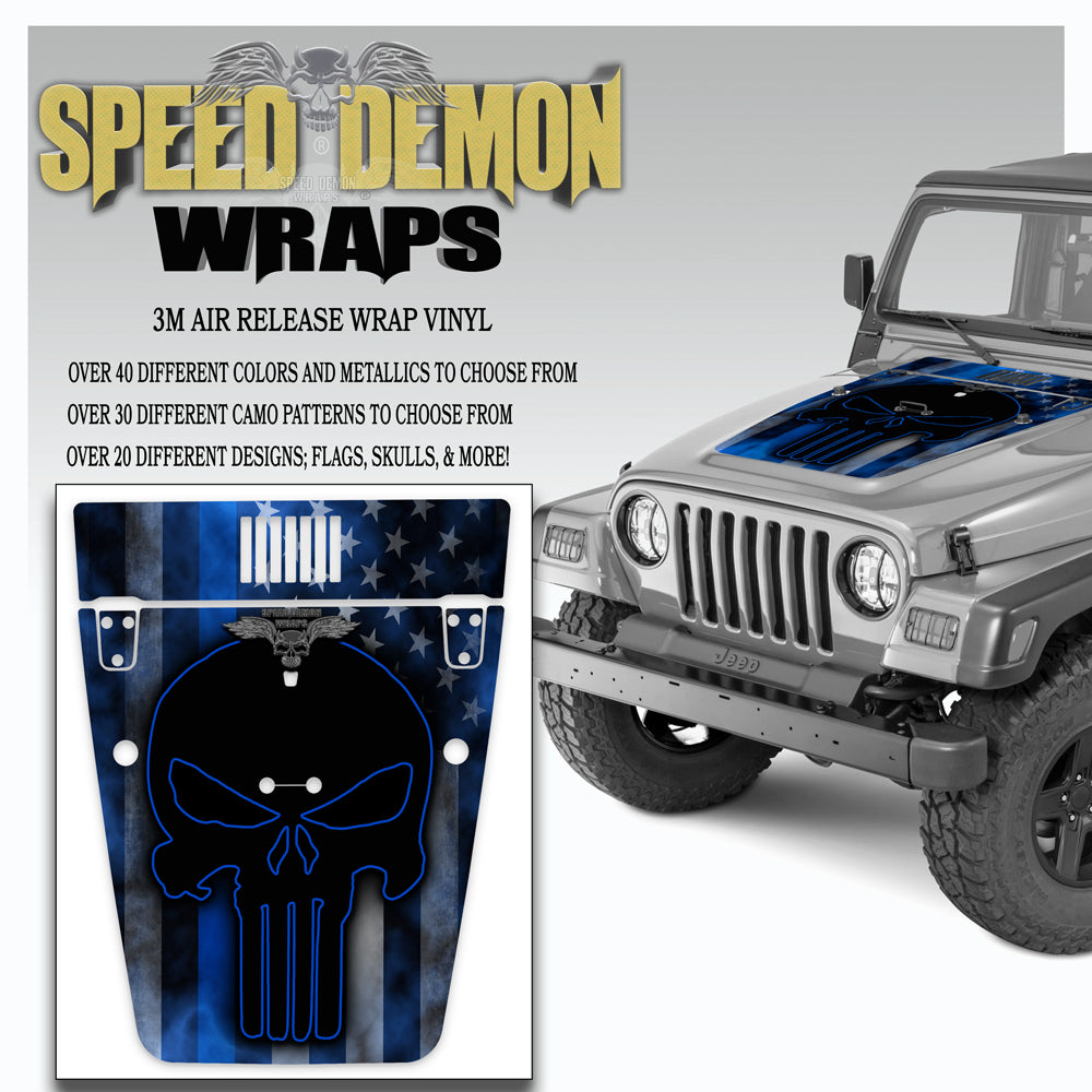 Punisher Decals – Speed Demon Wraps