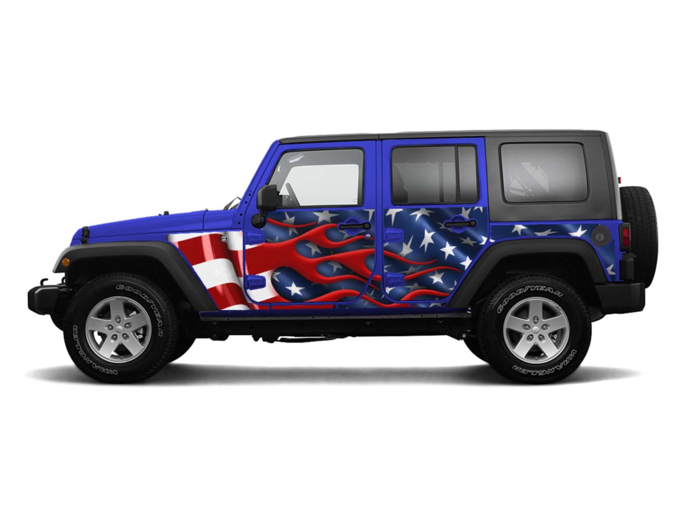 2007-2017 Wrangler Mag Amor Side – Speed Demon Wraps