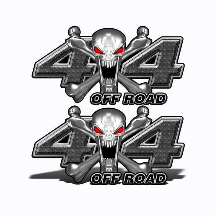 Skull 4x4 Decals – tagged "Skull Crusher" – Speed Demon Wraps